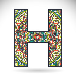 Henna Fonts Vector Images (89)