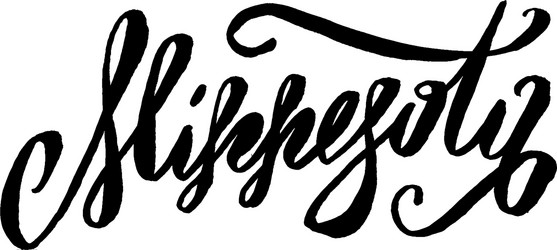 Usa states name phrase brush calligraphy Vector Image