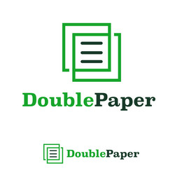 Double Sheet Paper Vector Images (over 110)