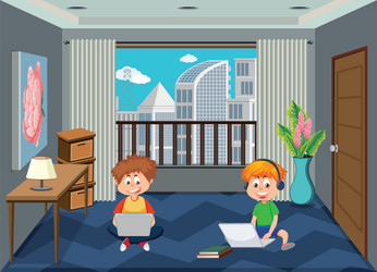 Kids Learning Cartoon Vector Images (over 100,000)