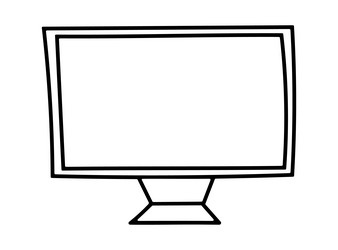 Monitor Outline Vector Images (over 94,000)