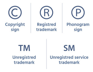 Copyright Sign Trademark Vector Images (over 2,400)
