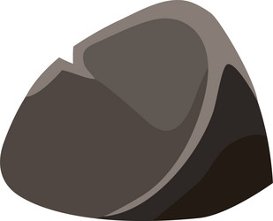 Rock stone icon Royalty Free Vector Image - VectorStock