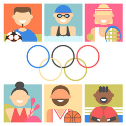 Summer Olympic Sports Icon Vector Images (over 980)
