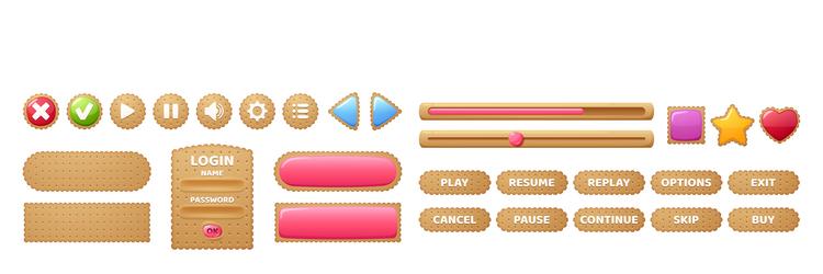 Game Menu Bar Vector Images (over 1,900)