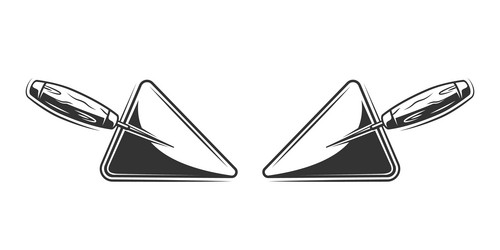 Black and white trowel silhouette Royalty Free Vector Image Black and white trowel silhouette Royalty Free Vector Image