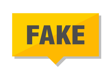 Fake Royalty Free Vector Image - VectorStock