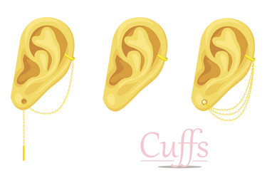 Types of Cuffs Vector Images (41)