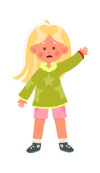 Sad Wave Girl Vector Images (over 120)