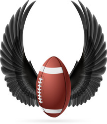 Flying ball Royalty Free Vector Image - VectorStock