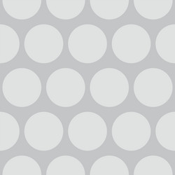 Grey comic pattern dots on white background Vector Image