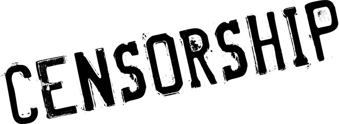 Censorship rubber stamp Royalty Free Vector Image