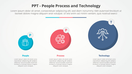 Ppt framework infographic concept for slide Vector Image