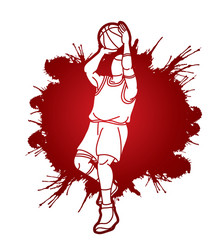 Basketball Splatter Vector Images (over 110)