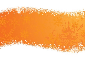 Orange Christmas Wallpaper Vector Images (over 11,000)