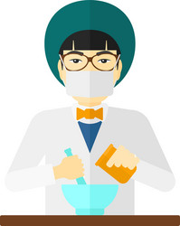 Pharmacist Cartoon Preparing Vector Images (94)