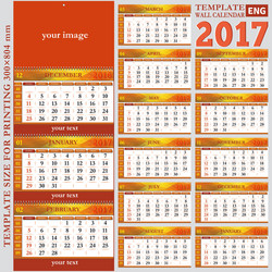 Quarterly Calendar Wall Vector Images (over 960)