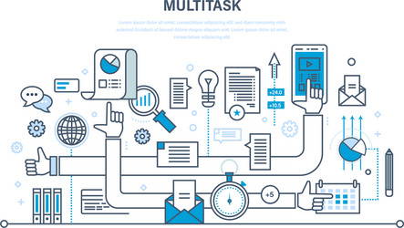 Multiple sclerosis autoimmune disease Royalty Free Vector