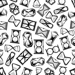 Seamless pattern of sand dunes Royalty Free Vector Image