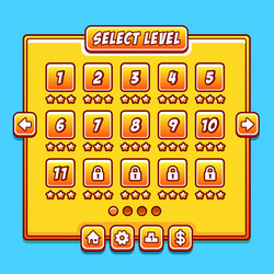 Game Menu Asset Vector Images (over 2,000)