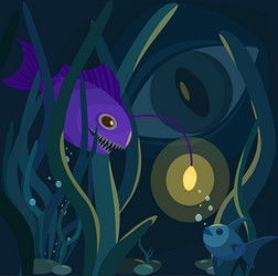 Angry Angler Fish Vector Images (59)