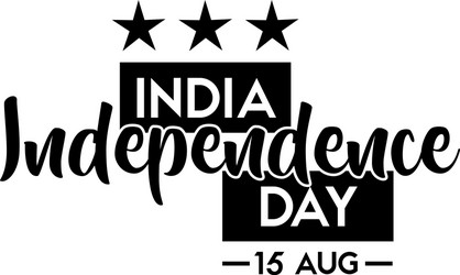 Happy Independence Day Font India Vector Images (over 300)