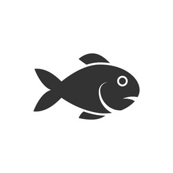 Shell and fish Royalty Free Vector Image - VectorStock
