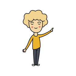 Vomiting doodle icon Royalty Free Vector Image