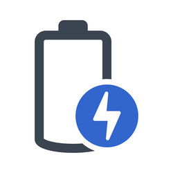 Fast charging icon Royalty Free Vector Image - VectorStock