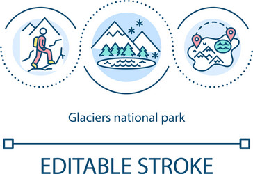 Glacier National Park Vector Images (over 400)