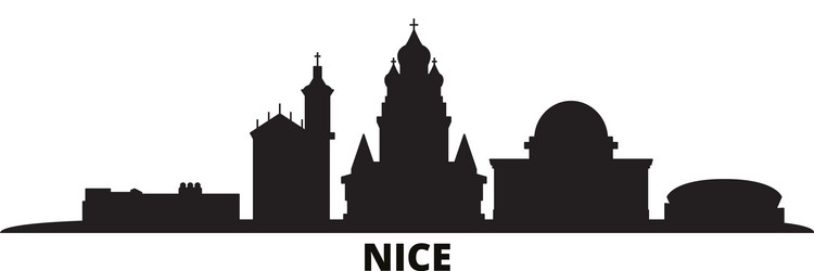 Nice Skyline France Vector Images (over 140)