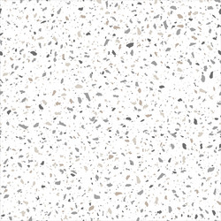White terrazzo stone texture seamless pattern Vector Image