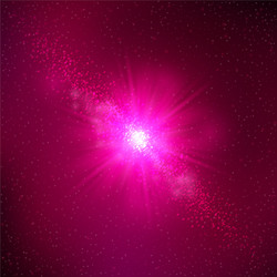 Abstract magic red light background Royalty Free Vector