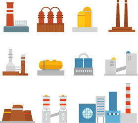 Factory Smoke Vector Images (over 20,000)