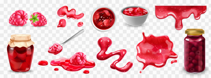 Realistic jam poster Royalty Free Vector Image