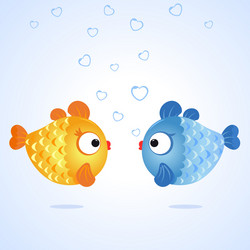 Cute fish Royalty Free Vector Image - VectorStock