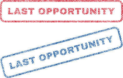 Last Opportunity Vector Images (over 300)