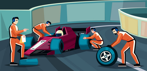 Pit Stop Vector Images (over 910)
