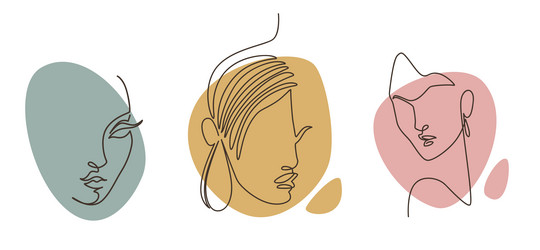 Minimalist Drawing Face Vector Images (over 9,200)