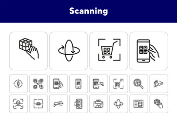 Corporate id cards flat icon set Royalty Free Vector Image