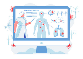 Cancer Metastasis Vector Images (over 400)