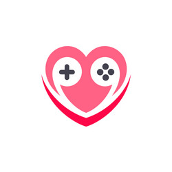 Love game logo Royalty Free Vector Image - VectorStock