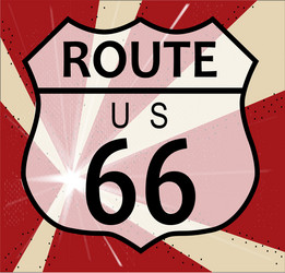 Retro Route 66 Vector Images (over 130)