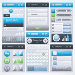 Ui design Royalty Free Vector Image - VectorStock