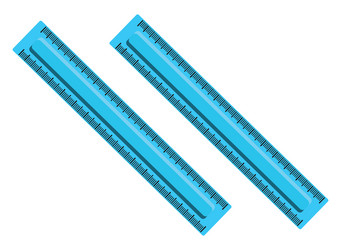 Golden weighing scale on a white background Vector Image