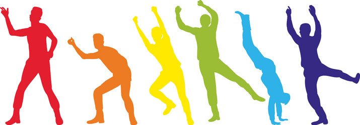 Dance Team Silhouette Vector Images (over 1,200)