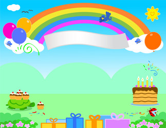 Cartoon Birthday Background Vector Images (over 78,000)