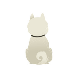 Back of Sitting Dog Vector Images (over 420)