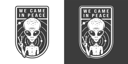 Peace Sign Alien Vector Images (over 140)