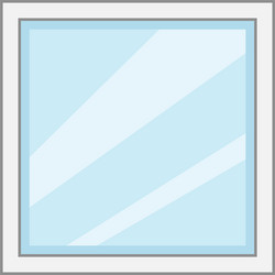 Round window frame icon cartoon style Royalty Free Vector